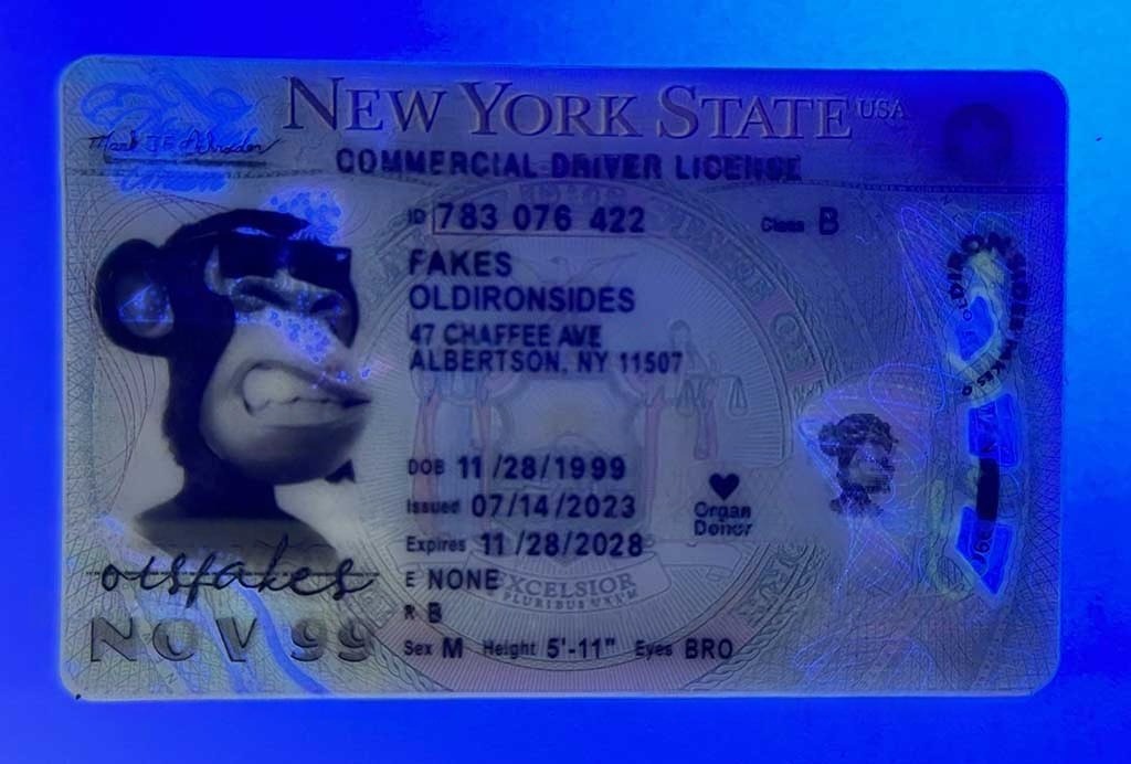 New York Driver License(New NY 2022 PolyCard V4) - Card ID | Buy ...